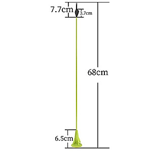 AMEYXGS Archery 27" Fiberglass Sucker Arrows Youth Arrow Safe Suction Cup Arrows for Youth Children Practice Archery (6)