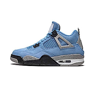 Jordan Youth Air 4 Retro GS 408452 400 University Blue - Size 4Y
