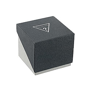 GUESS Stainless Steel + Pink Crystal Bracelet Watch. Color: Silver-Tone (Model: U1062L2)