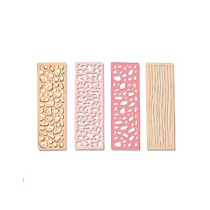 Sizzix Thinlits Die Set 4 Pack Wild Thing by Sharon Drury, Multicolor