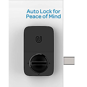 ULTRALOQ U-Bolt Smart Lock + Key Storage Lock Box + Bridge WiFi Adaptor 5-in-1 Keyless Entry Door Lock with WiFi, Bluetooth and Keypad