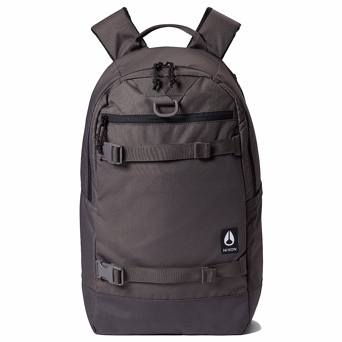 NIXON Ransack Backpack - Black/Charcoal - Made with REPREVE® Our Ocean™ and REPREVE® recycled plastics.
