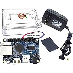 Orange Pi One 1GB H3 Quad-Core Mini Singe Board Computer (orangepi one) (Board+DC+Shell+Heat Sink)