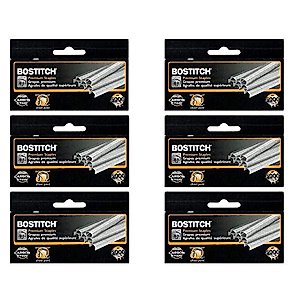 3 x Value Pack of 6 Boxes Stanley Bostitch B8 Powercrown Premium 1/4" Staples (Stcrp21151/4)