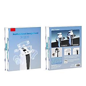 For PSVR2 Storage Bracket, for PS5 headset storage set, Charging cable with Charging Indicator