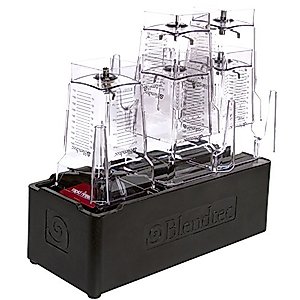 Blendtec Rapid Rinser Station - One-Push Cleaning for Blender Jars - Compatible with Blendtec Blenders - Black