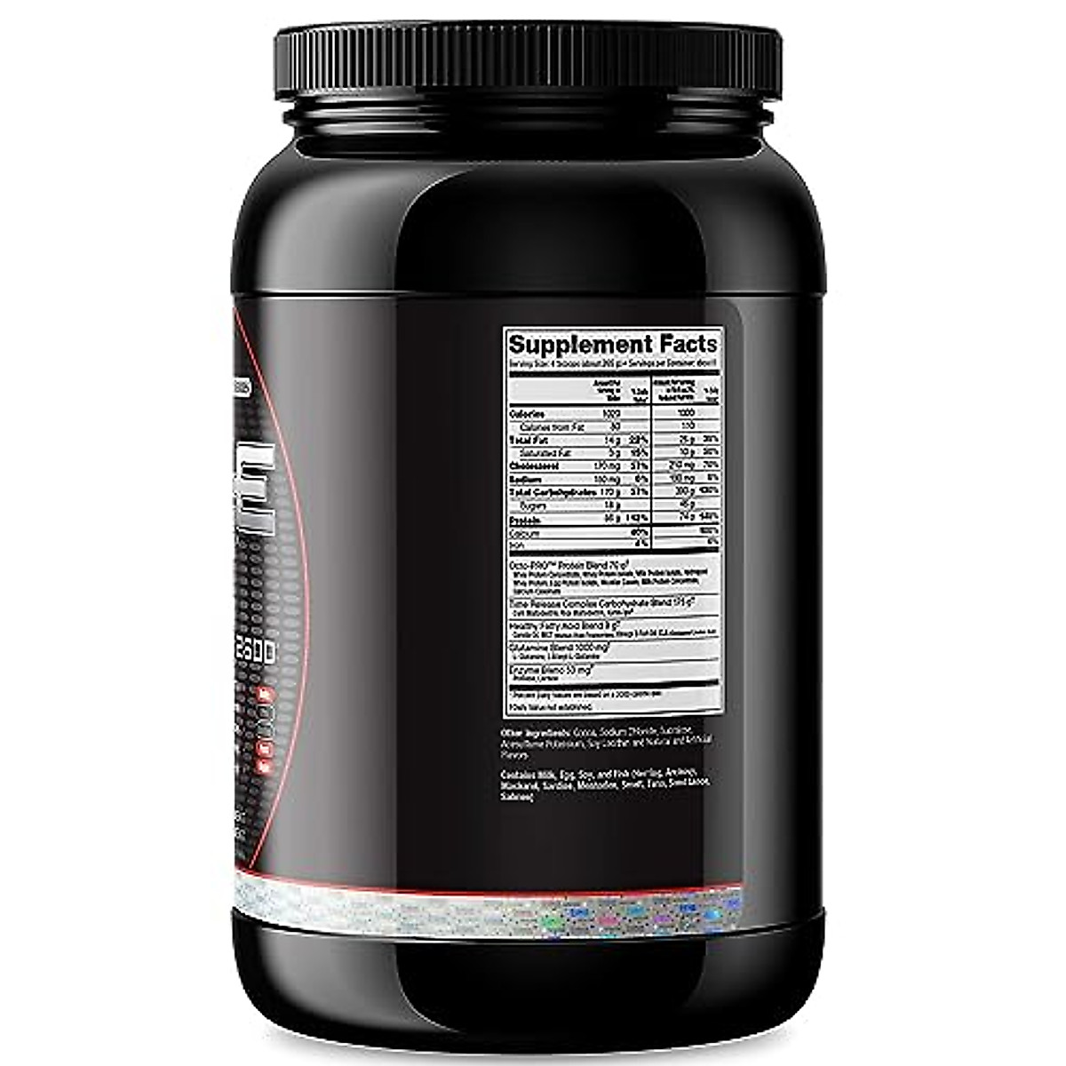 Ultimate Nutrition Muscle Juice Revolution 2600 Weight Gainer, Intestinal Health, Muscle Recovery with Glutamine, Micellar Casein and Time Release Complex Carbohydrates, Chocolate Powder, 4.69 Pounds