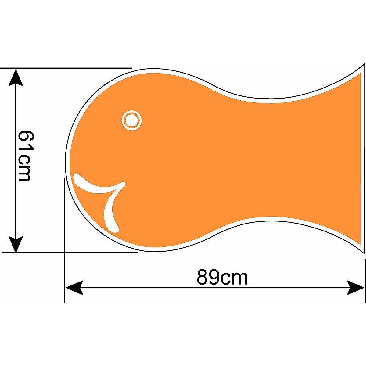 Wickelfisch [ Large Size ] [ Orange ] Waterproof Dry Bag, Float Bag, Waterproof Bag, SwimBag