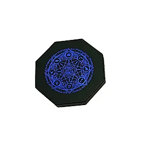 Tiny Gremlin Octagonal Dice Tray (Blue with Design)