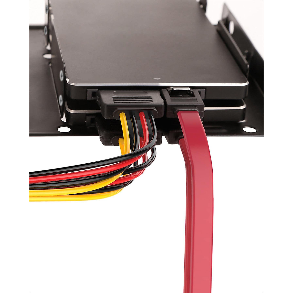 Inateck SATA Data Cable and SATA Power Splitter Cable,ST1003