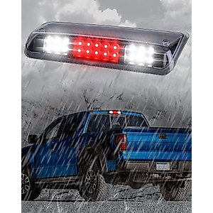 ISSYAUTO 3rd Brake Light Compatible with 2004-2008 F150 Third Brake Light LED High Mount Stop Light