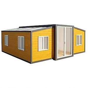 Custom 20ft 40ft Expandable Foldable Container House Prefab Bedroom Homes Folding Tiny Fold Out House