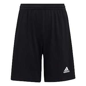 Adidas Kids' Entrada 22 Shorts, Black, X-Large