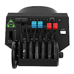 Honeycomb Alpha Flight Controls Yoke with Honeycomb Aeronautical Bravo Throttle Quadrant Bundle (2 Items) (2 Items)