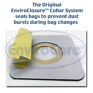 EnviroCare Replacement Micro Filtration Vacuum Cleaner Dust Bags Made to Fit Panasonic Types U, U-3, U-6-9 Pack