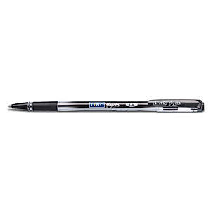Linc Glycer Smooth Ball Point Pen, Soft Grip, 1.00mm Tip, 36-Count, Black