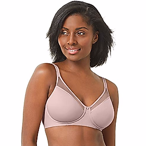 Bali Women's One Smooth U Ultra Lite Spacer Wireless Bra DF3440, Gloss, 36C