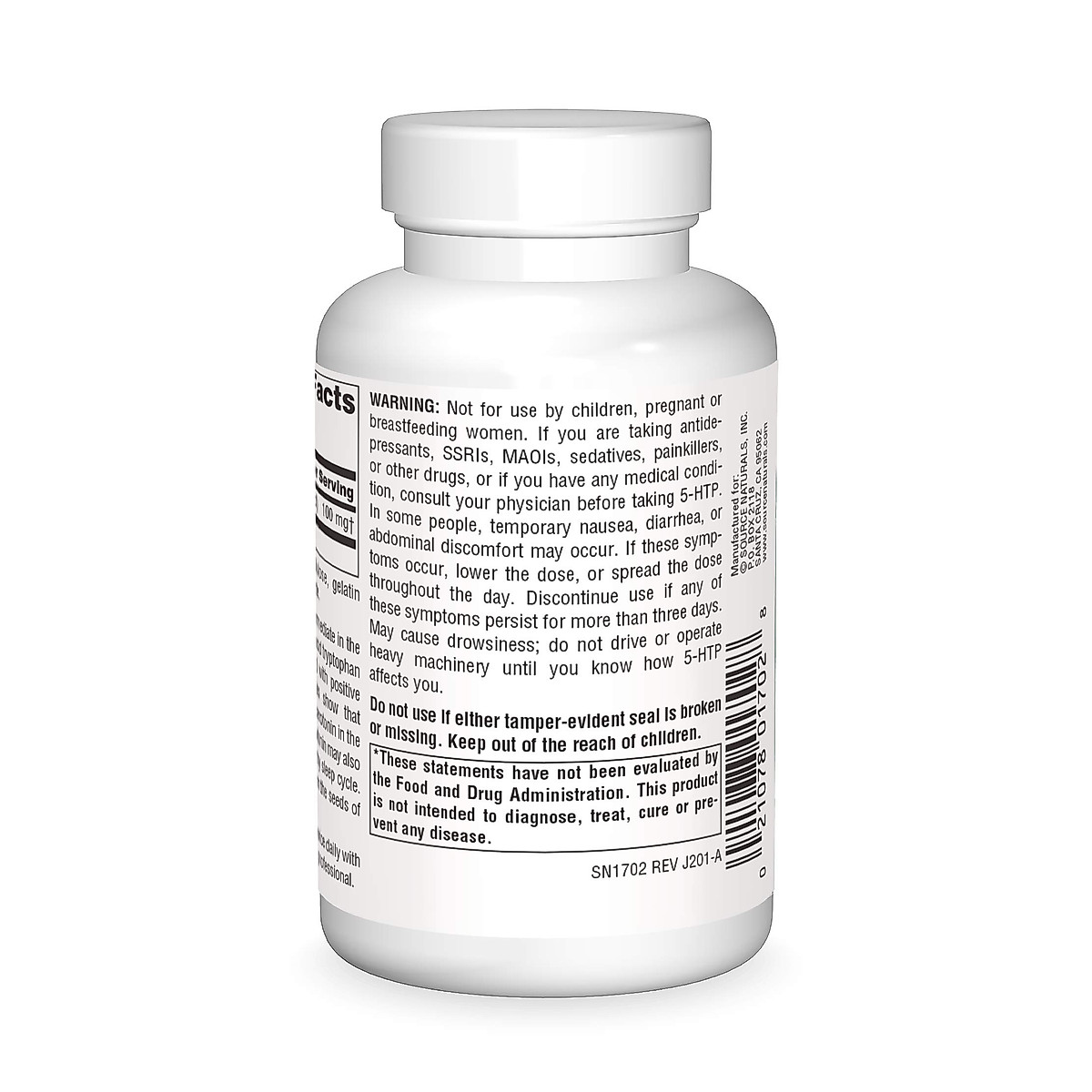 Source Naturals Serene Science 5-HTP 50 mg - 120 Capsules