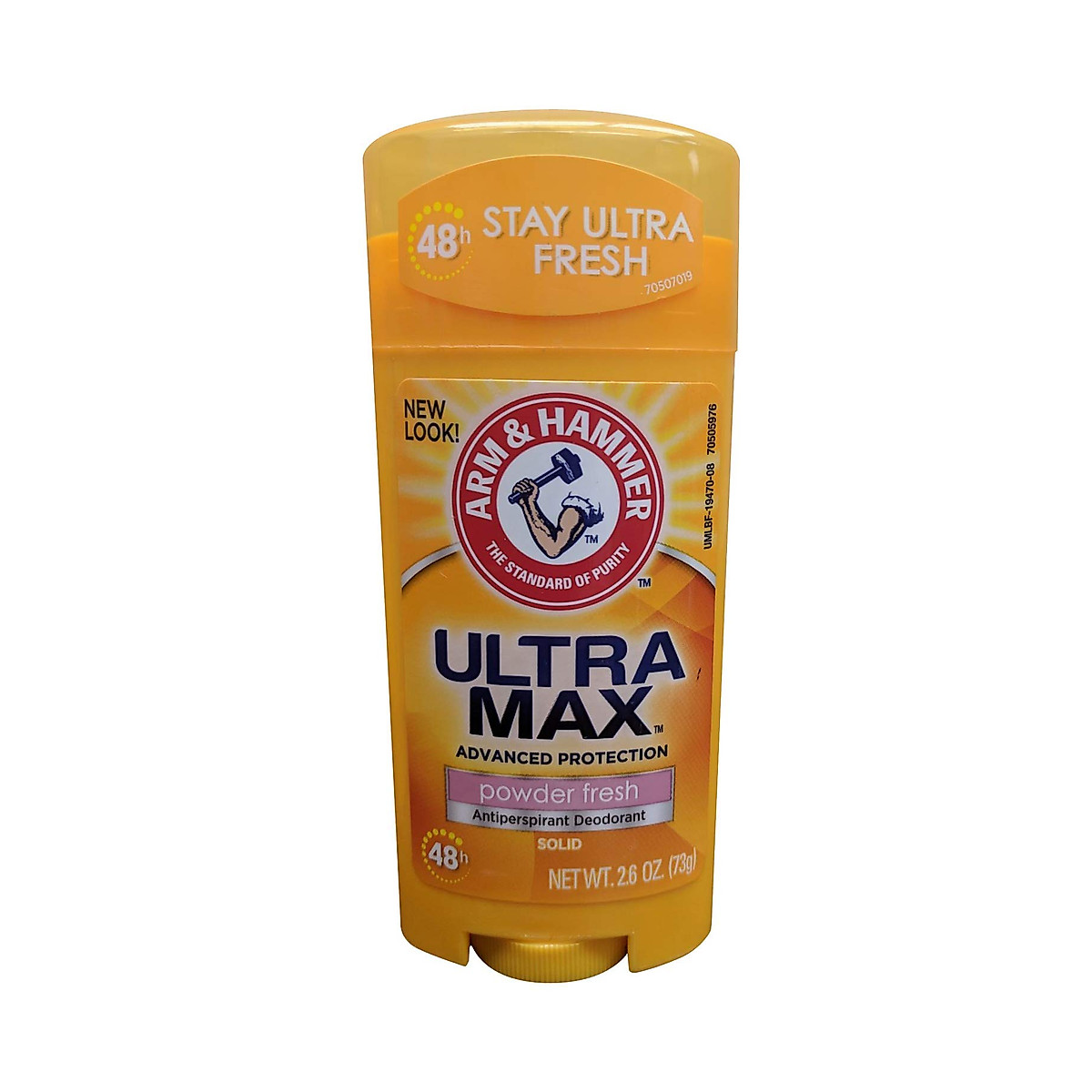 Arm & Hammer Ultramax Invisible Solid Powder Fresh Antiperspirant & Deodorant-2.6 oz, 2 pack