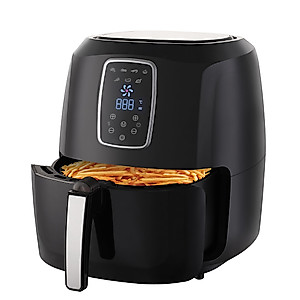 Emerald Electric Air Fryer with LED Touch Display- 5.2L Capacity (1804)