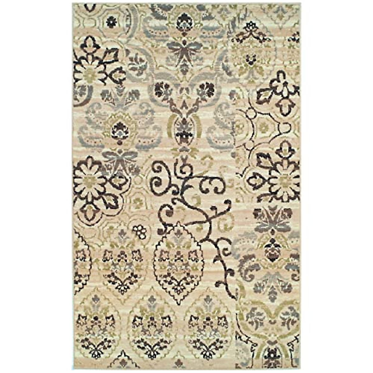 SUPERIOR Caldwell Area Rug Collection 4X6 -Beige
