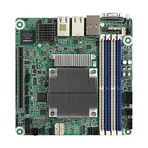 AsRock Rack EPYC3101D4I-2T Mini-ITX Server Motherboard, AMD EPYC 3101, SoC 4 cores, DDR4, SATA3&USB 3.2, Dual 10 GLAN