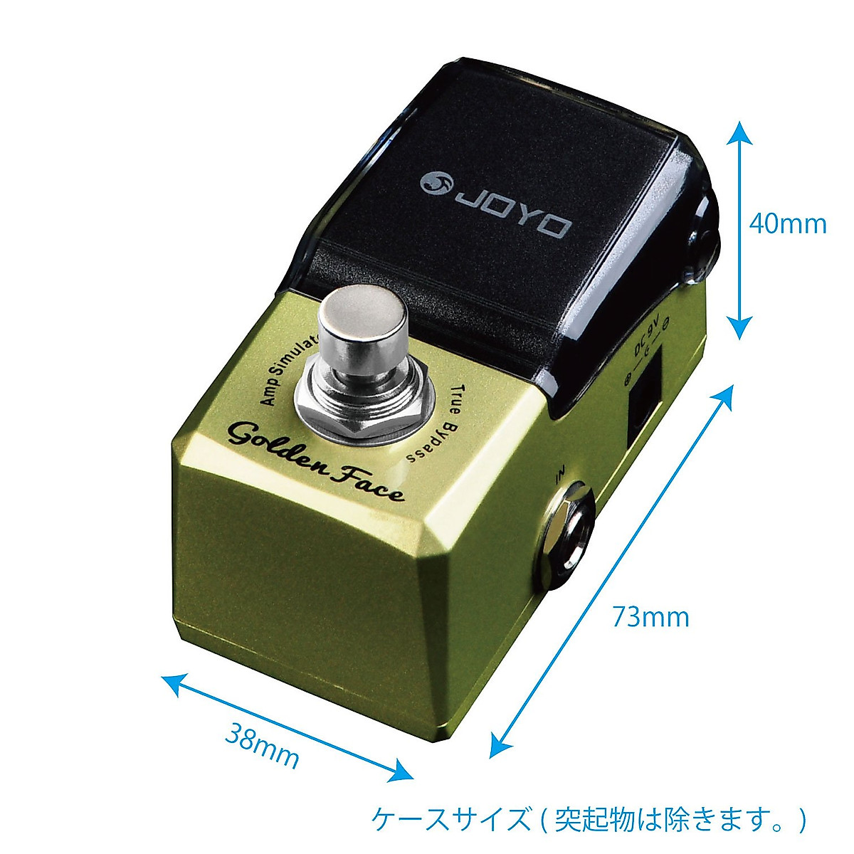 Joyo JF-308 Golden Face Electric Guitar Single Effect