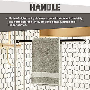 44-48 in. x 72 in. Sliding Shower Door, Adjustable Semi-Frameless Bypass Shower Door, 1/4" (6mm) Thick SGCC Tempered Glass Door, 304 Stainless Steel Hardware (Black)