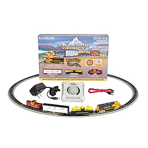 Bachmann Trains - Thunder Valley Ready To Run Electric Train Set - N Scale Multi ,Medium