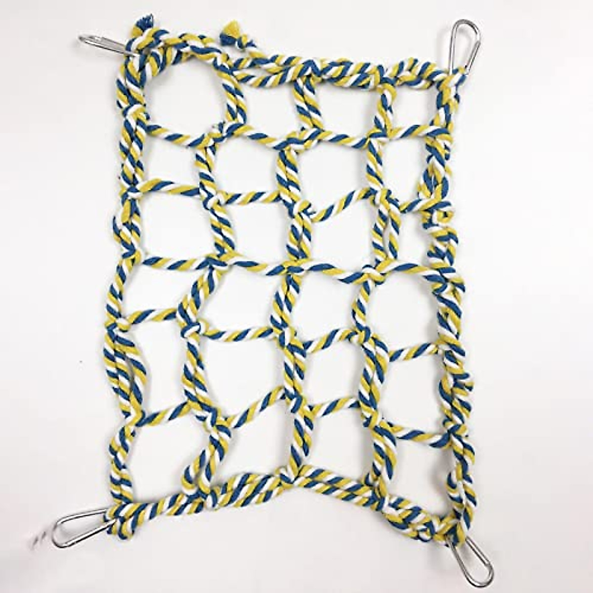 MagiDeal Bird Toys Hamster Hammock Rope Parrot Hammock Climbing Toy Climbing Toys Cage Toys Ladder Climbing Net for Parakeet Pet Parrot