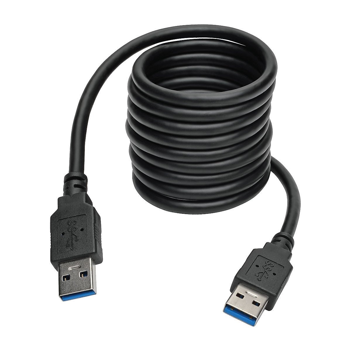 Tripp Lite 6 ft. USB 3.0 SuperSpeed (A/A) Cable (M/M), 28/24 AWG, 5 Gbps, USB Type-A to Type-A, Black (U320-006-BK)