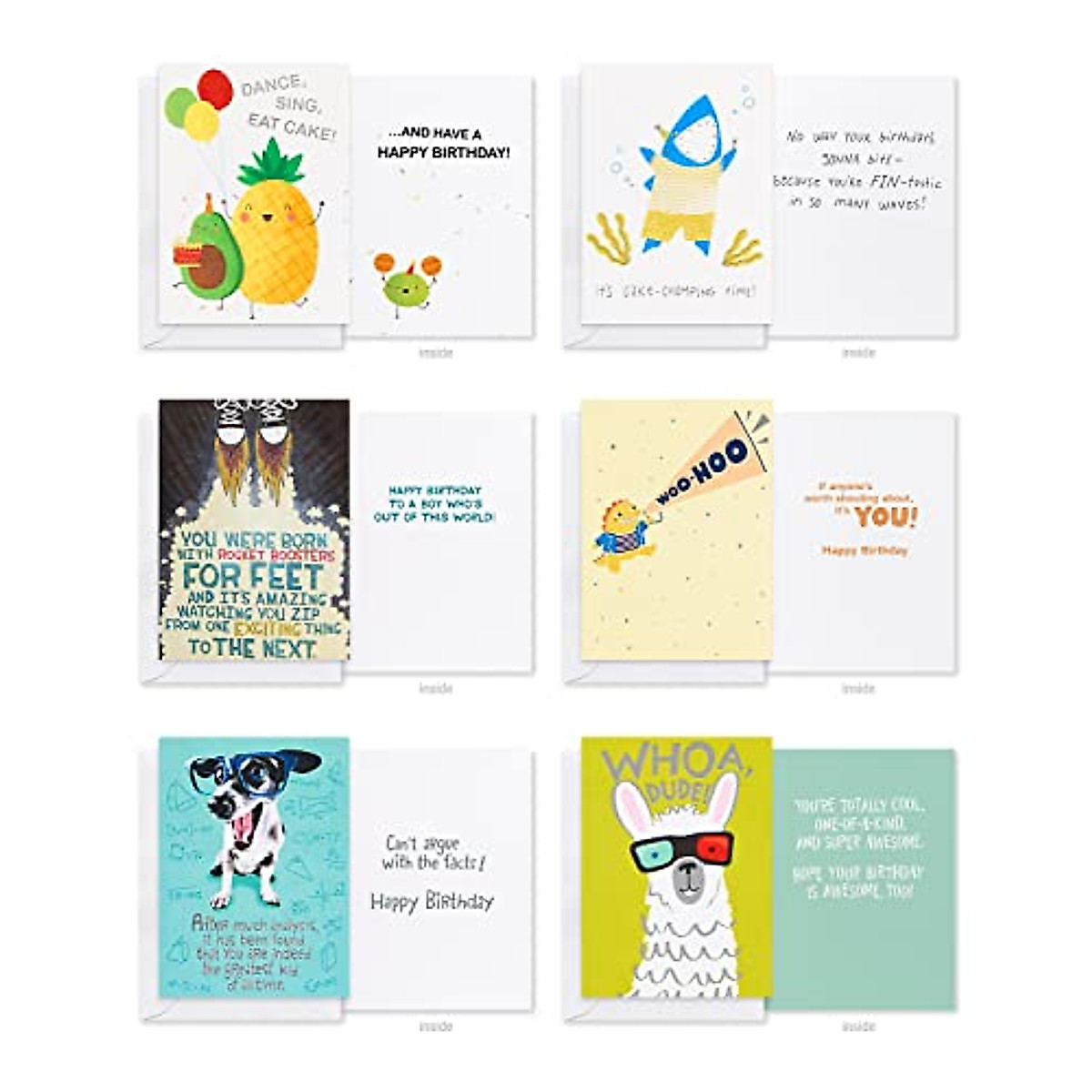American Greetings Deluxe Kids Birthday Card Assortment, Bright and Cheerful Designs (40-Count)