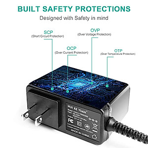 HKY 12V AC/DC Adapter for Spectra S1, S2, SPS100, SPS200,Spectra 9 Plus,M1,Spectra-Baby Breast Pump & TDK Life On Record A33 A34 Bluetooth Speaker Replacement Power Supply Cord Charger Adaptor Plug