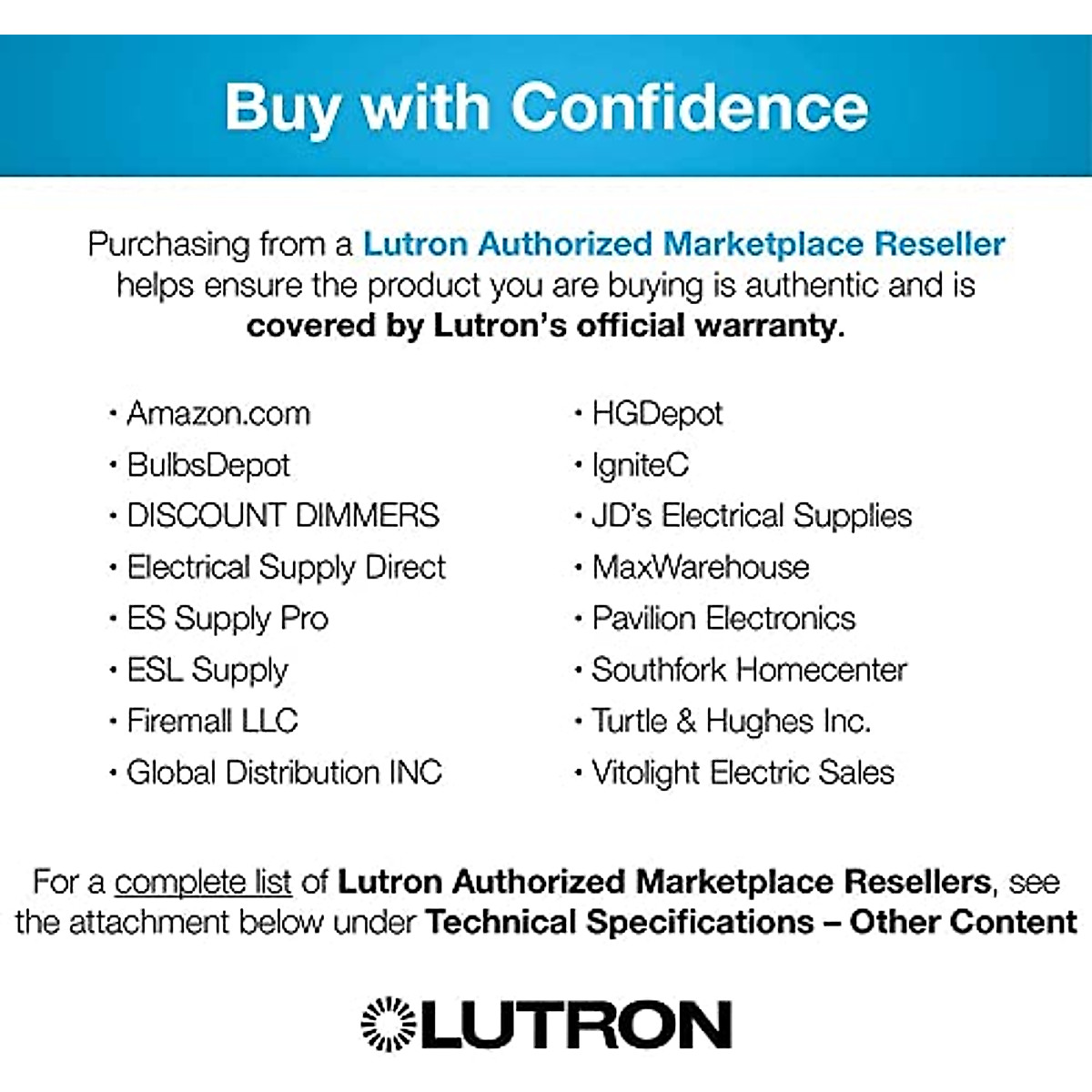Lutron Maestro LED+ Fan Control and Dimmer for LEDs, Halogen and Incandescent Bulbs | Single-Pole | MACL-LFQ-WH | White (6 Count)