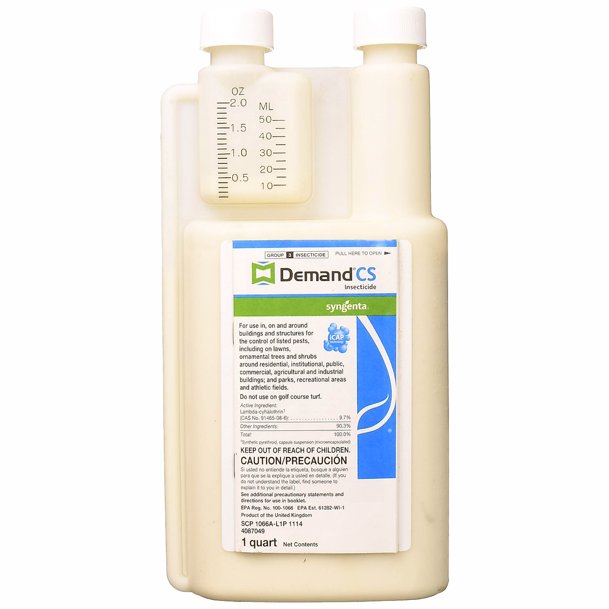 Syngenta Demand CS 32oz Insecticide + Syngenta 33916 Archer Growth Regulator