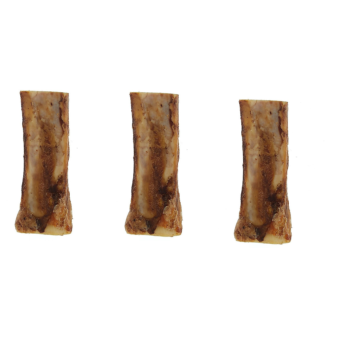 MPP All Natural Buffalo Meaty Femur Dog Bone 4 to 6 Inch Packs Healthy Dental Chews (5 Bones)
