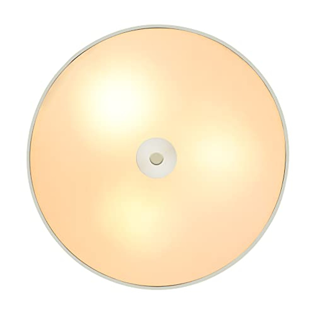 DLLT Semi Flush Mount Ceiling Light, 3-Light Modern Entry Light Fixture Ceiling Hanging with Drum Shade for Bedroom, Dining Room, Kitchen, Hallway, Entry, Living Room, Brushed Chrome Finish