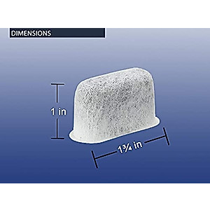 GOLDTONE Activated Carbon Water Filters fits BRAUN Coffee Makers and Brewers Replacement for your BRAUN Charcoal Water Filter (12 Pack)