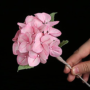 KALAIEN Sugarpaste Flower Veiner Fondant Cutters Set Hydrangea Cake Decorations Bakery Tool