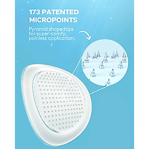 TKTK Self-Dissolving Microdart Acne Pimple Patches for Zits and Blemishes with 100% Pure Hyaluronic Acid, 4 Sizes Acne Absorbing Cover Patch, Acne Spot Treatment Stickers for Face and Skin (99 Count)
