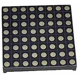 8X8 Dot Matrix LED Display Driver Board Full Color LED Display Red Green Bule RGB Anode Digital Tube Screen (8x8 dot Matrix)