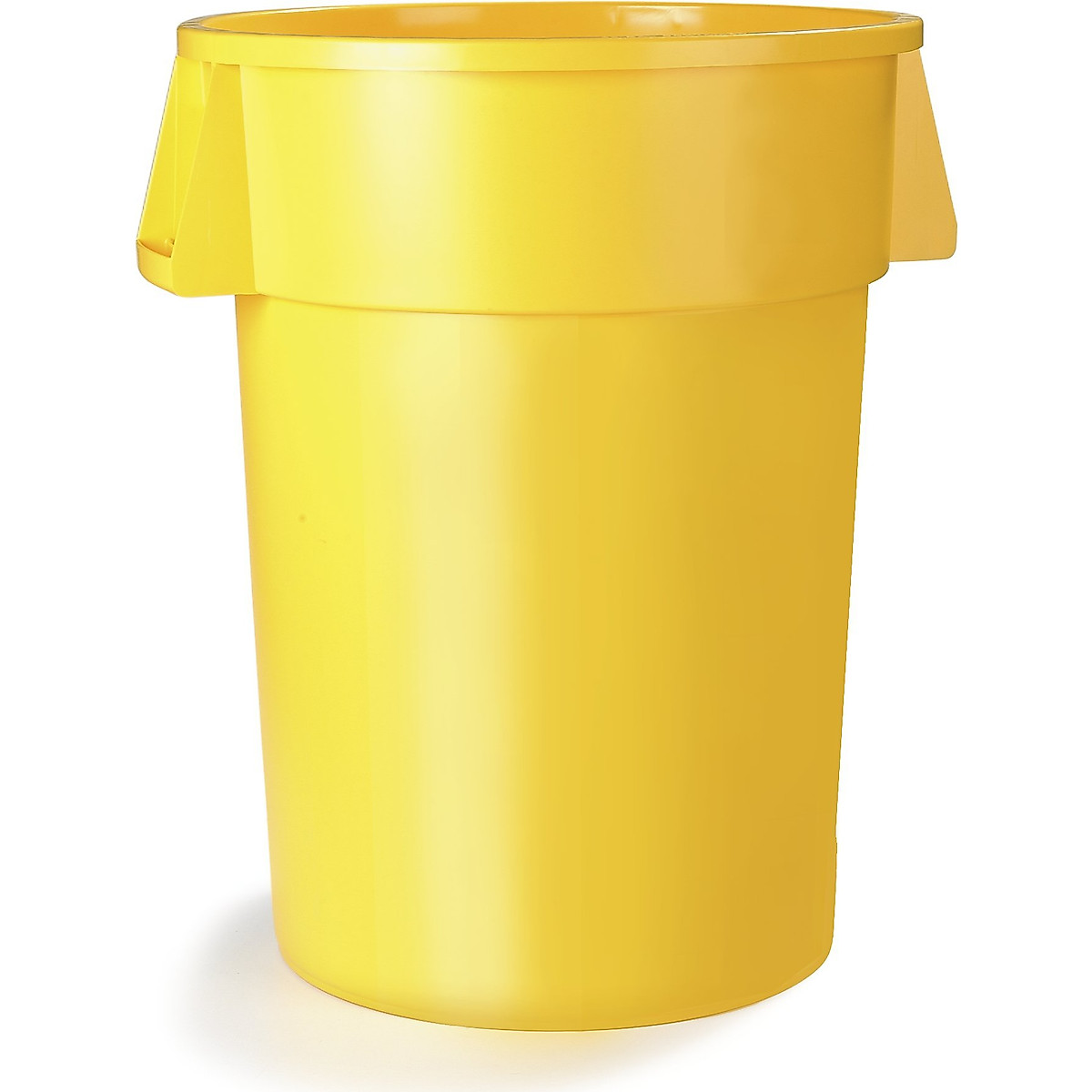 Carlisle FoodService Products 34102004 Bronco Round Waste Container Only, 20 Gallon, Yellow