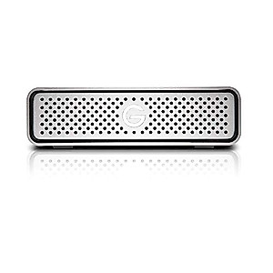G-Technology 4TB G-DRIVE USB 3.0 Desktop External Hard Drive, Silver - Compact, High-Performance Storage - 0G03594-1