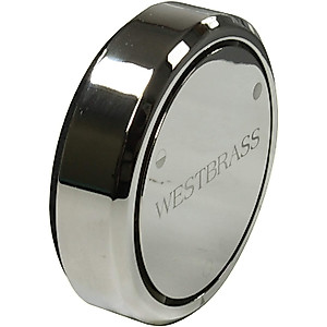 Westbrass Universal Deep Soak PVC Bath Drain, D493244CHM-05, Satin Nickel