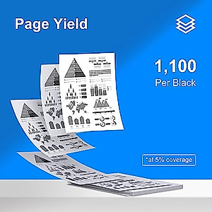 myCartridge 812XL Black Remanufactured Ink Cartridge Replacement for Epson 812XL T812 Fit for Epson Workforce Pro WF-7840 WF-7820 EC-C7000 Printer 812XL Ink Cartridges (Black, 2 Pack)