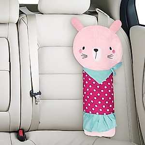 HKSICHENGKEJI Kids Seat Belt Pillow Cartoon Car Travel Pillow Neck Support Car Pillow Seat Belt Shoulder Cover Pillow Headrest Shoulder Pillow Soft Auto Seat Belt Cushion Back Cushion Car Trim