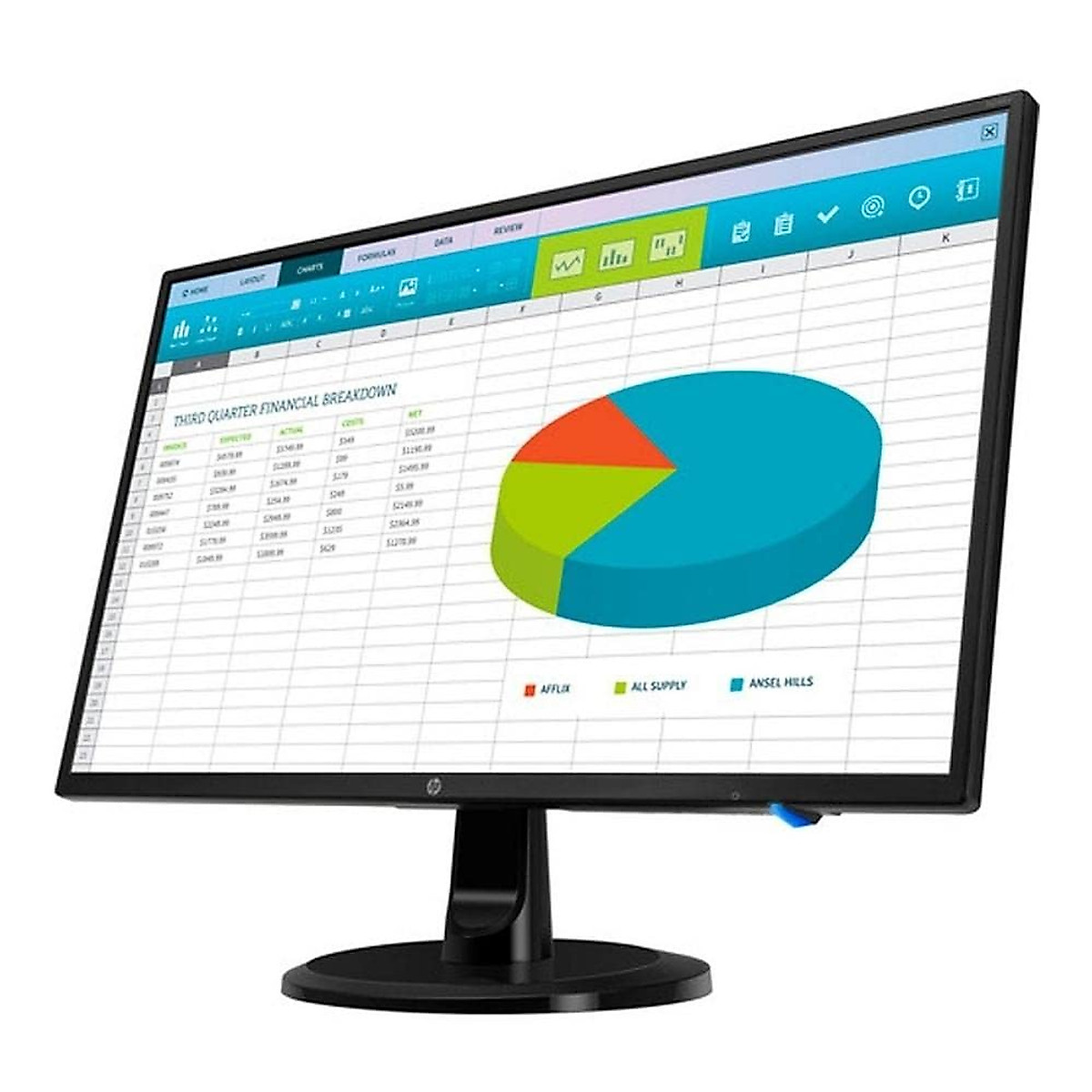 HP 23.8In 1920X1080 N246v Monitor