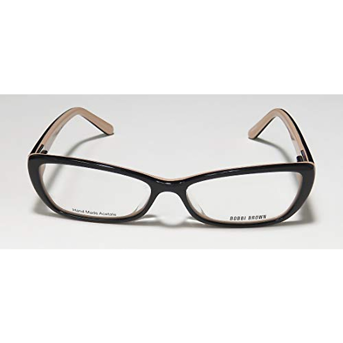 Bobbi Brown The Devin Womens/Ladies Cat Eye Full-rim Spring Hinges Authentic Eyeglasses/Eye Glasses (54-15-135, Black Nude)