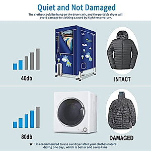 Portable Dryer 1600W-67 Inch Clothes Dryer,Foldable 3-Tier Electric Clothes Drying Rack,Energy Saving (Anion) Clothing Dryers Digital Automatic Timer Airer for Apartment House RV