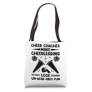 Cheerleading Coach Cheer Coach Cheerleader Cheer Training Tote Bag